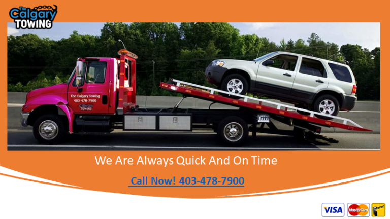 The Calgary Towing - The Most Reputed Towing Company in Calgary